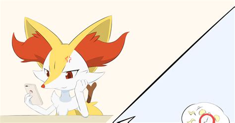 Braixen Lucario Pokémon 電話 Pixiv