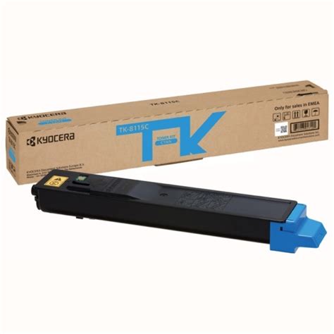 Тонер-картридж TK-8115C cyan для Kyocera M8124cidn/M8130cidn 6 000 стр ...