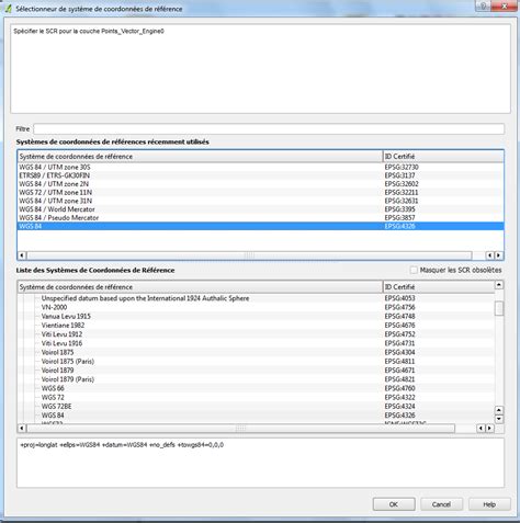 Qgis How To Avoid The Crs Dialog When Creating A Vector Layer Memory
