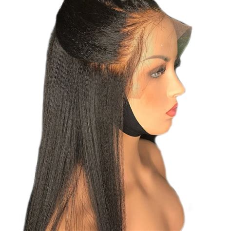 Aliexpress Buy Brazilian Lace Front Human Hair Wigs Pre Plucked Lace Wig With Baby Hair
