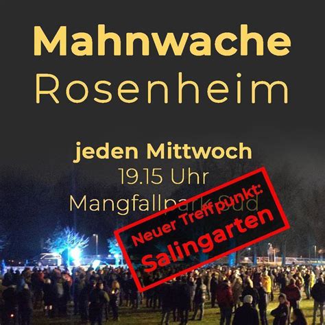 Regelmäßige Veranstaltungen Rosenheim steht auf Vernetzt euch lokal