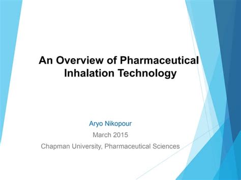 Inhalation 2015 Ppt