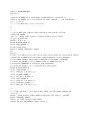 SQL2MiniProject Sql CREATE Database MP2 USE MP2 Composite Data Of