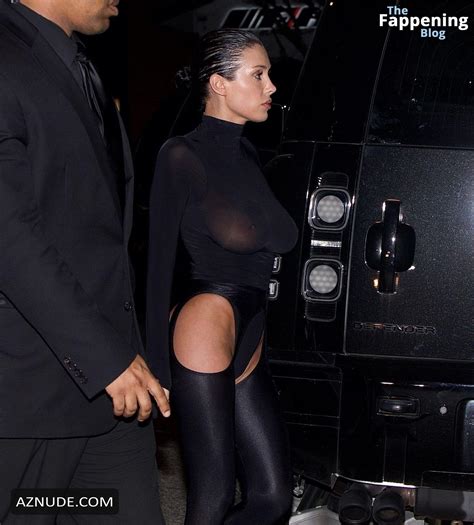 Bianca Censori Stuns In Sexy Sheer Bodysuit At La Album Listening Party