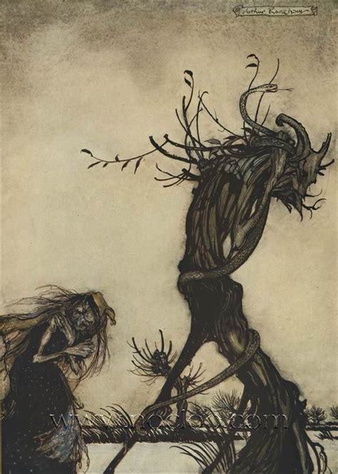 Arthur Rackham Comus 1921 Art Illustrations