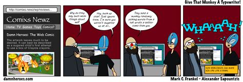 Give That Monkey A Typewriter Damn Heroes