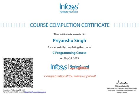 Programming Cprogramming Learningjourney Certificate Coding
