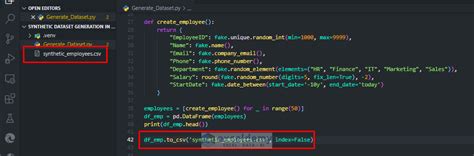 Synthetic Dataset Generation In Python With Faker Exceldemy