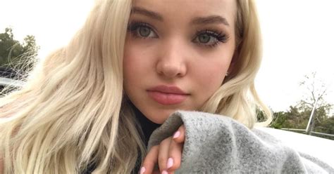 Dove Cameron Debuts Rose Gold Highlights Teen Vogue