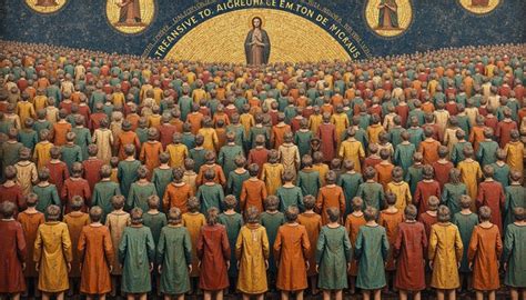 Free Byzantine Sacred Assembly Image Byzantine Mosaic Religious