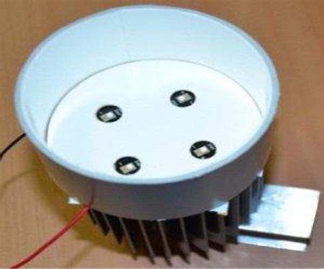 Test Sample Of A Remote Phosphor Led Module Left Mixing Cavity