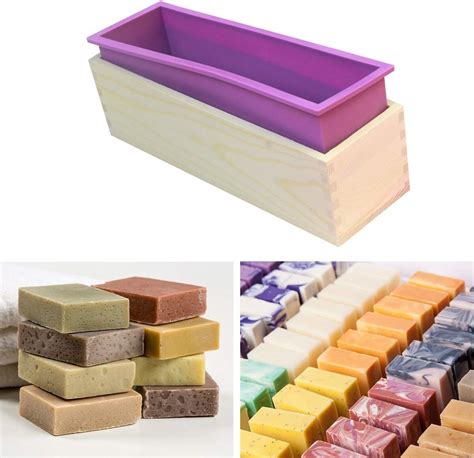 Voulosimi Silicone Soap Mold Soap Making Cutting Mold Soap Cutter
