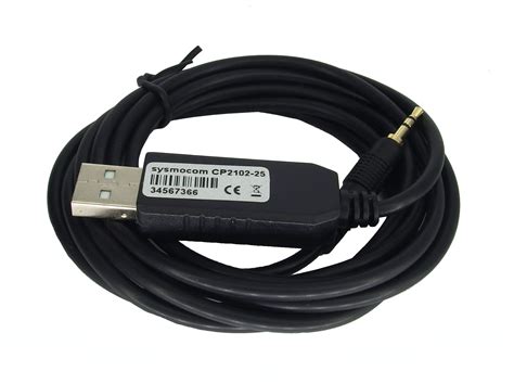 Sysmocom Usb Serial Cable Cp2102 With 25mm Stereo Jack Cp2102 25