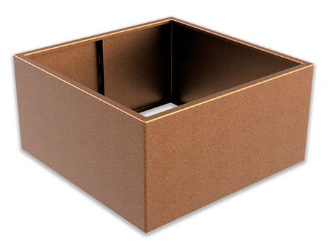Redcor® Corten Steel Modular Planter Boxes Extenders Bamboo Plus