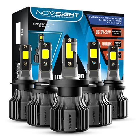 NIGHTEYE Novsight PCS W LED Car Headlight A N H H H HB HB Hir H