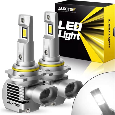 AUXITO 9012 HIR2 LED Headlight Bulbs 100W 20000 Lumens 600 Brighter