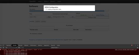 19071 Opkg Configuration Isnt Loading · Issue 3668 · Openwrtluci