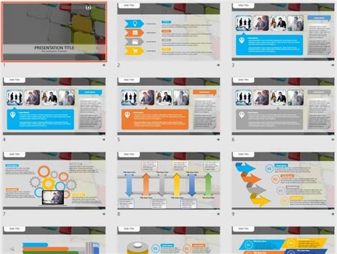D Tiles PowerPoint