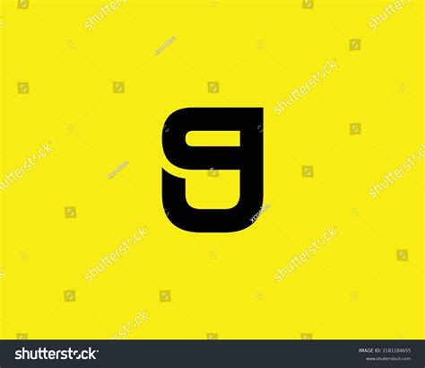 Qu Uq Logo Design Vector Template Stock Vector Royalty Free