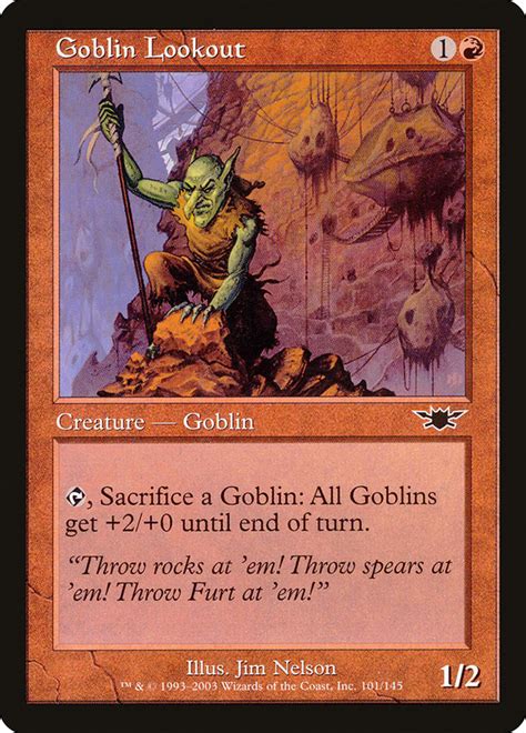 ≫ Mtg Goblin Lookout Decks And Prices February 2025 • Mtg Decks
