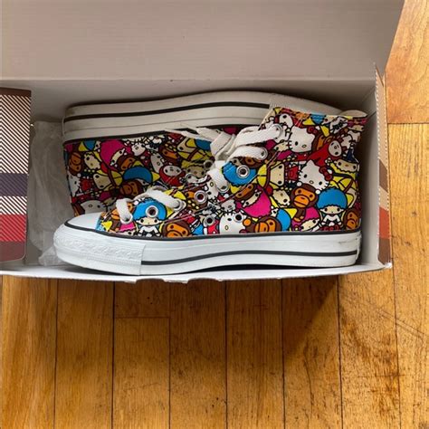 Hello Kitty Shoes Bape A Bathing Ape Hello Kitty Pink Apesta