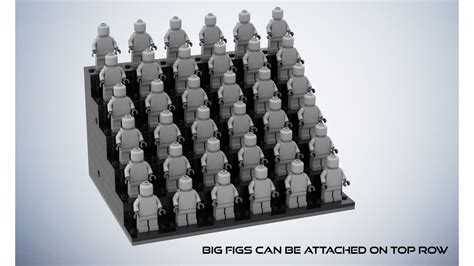 Lego Moc Minifigure Stand By Lenstrom97 Rebrickable Build With Lego
