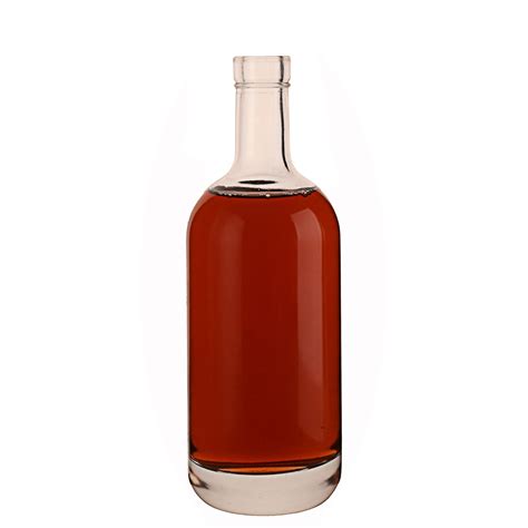 Wholesale Nordic Style Different Bottom 500ml Vodka Whisky Glass Liquor