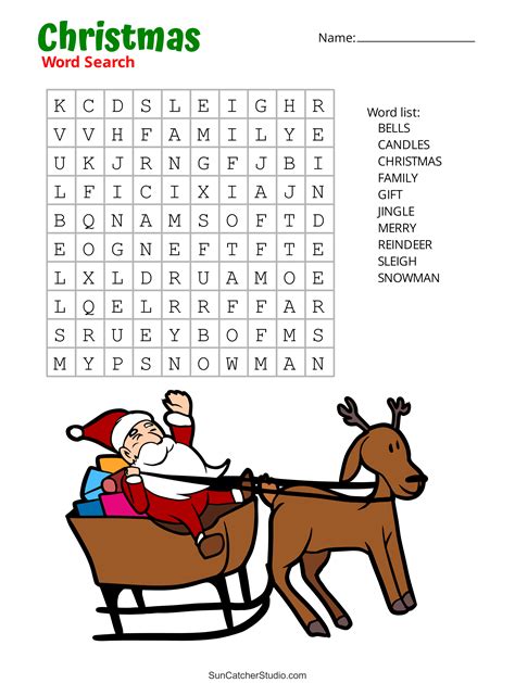Christmas Word Search Puzzles Printable For Adults Word Search Maker