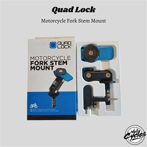 Quad Lock Motorcycle Fork Stem Mount Shopee Philippines