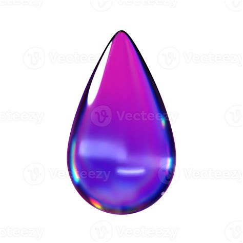 3d Water Drop Illustration 52011336 Png