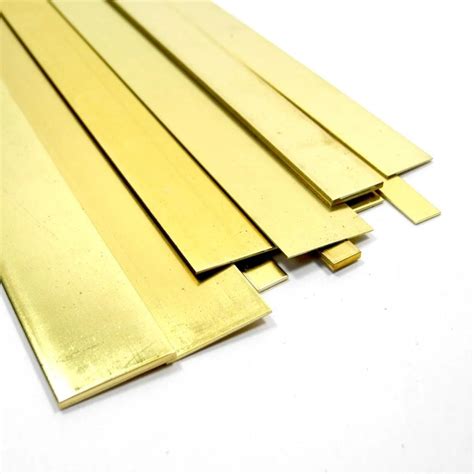 Ks Brass Strip 0025 X12 064mm X 127mm