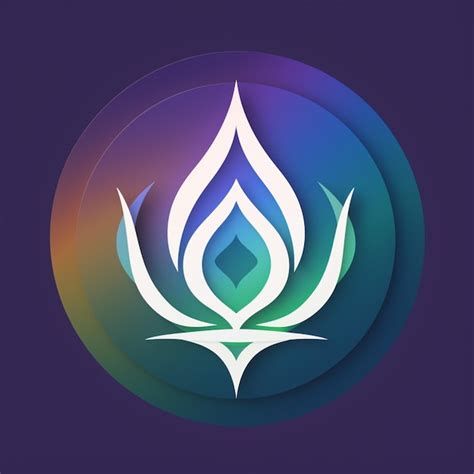 Premium Photo A Close Up Of A White Lotus Flower On A Blue Background
