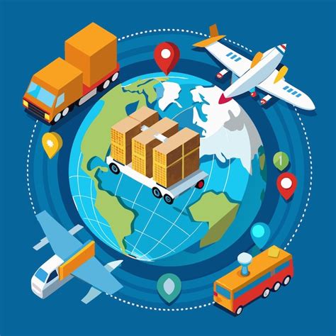 Global Logistics Efficient Transportation Of Goods Across The World