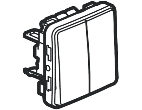 0 695 45 Legrand Legrand Push Button Switch Latching Pcb Spdt 250v Ip55 705 5571 Rs