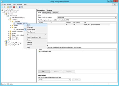 Déployer des imprimantes par GPO Point and print restrictions Tibius