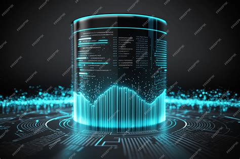 Premium Photo Quantum Computer Database Concept Central Computer Processors Futuristic