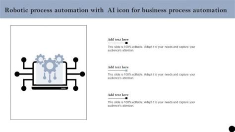 Icon With Robotic Process PowerPoint Templates Slides And Graphics