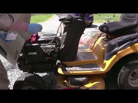 how to change tractor oil, how to replace oil on lawn tractor, how to ...