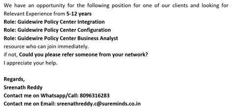 Sreenath Reddy On Linkedin Connections Guidewirepolicycenterconfiguration