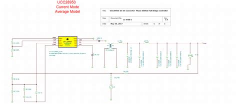 Tinaspiceucc28950 Current Mode Average Model Simulation Hardware