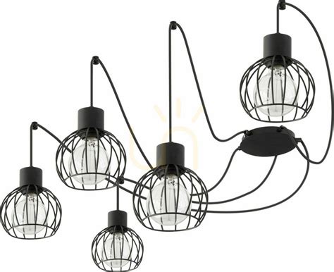 Luto koło 5 czarny mat lampa wisząca SIGMA Sklep Lunares
