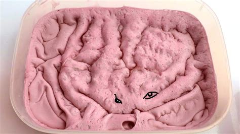 Wrinkly Alien Brain Iceberg Slime Asmr 🧠 Oddly Satisfying Video Youtube
