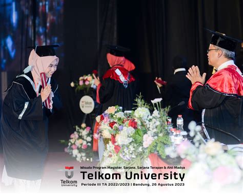 WISUDA TELKOM UNIVERSITY 26082023 FEB S1 MBTI Rektor 117 Telkom