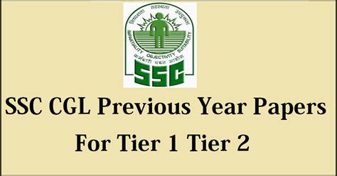 SSC CGL Previous Year Solved Question Papers PDF Answers
