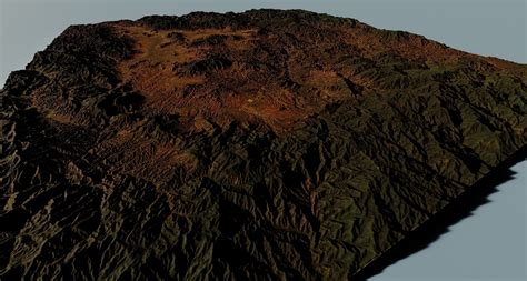 Real World Terrain 14 3d Model Cgtrader