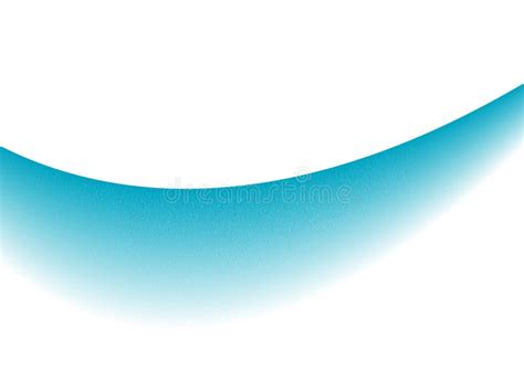 Abstract Blue Glossy Wave With Grunge Grainy Texture Background Stock