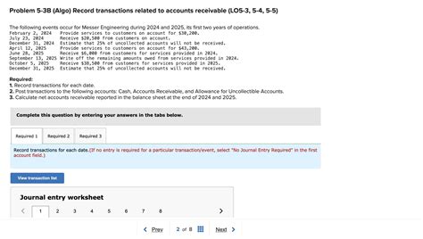 Solved Problem 5 3b Algo ﻿record Transactions Related To