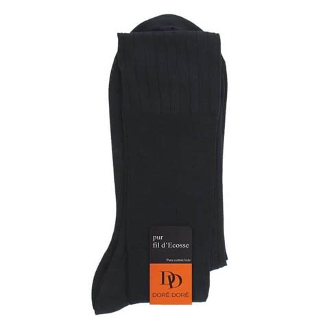 Pur Fil Decosse Wide Ribbed Knee High Socks Mens Outlet Socksfox
