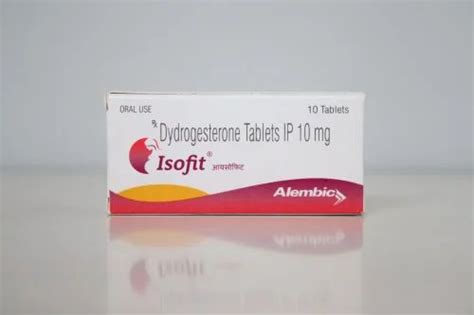 Dydrogesterone Tablet Isofit 10mg Packaging Type Strip At ₹ 546
