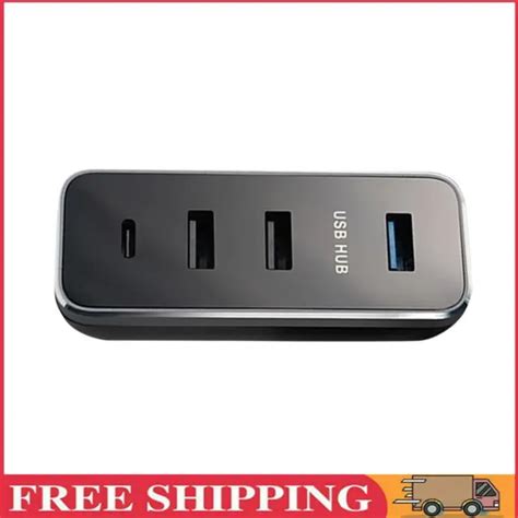 BLACK HUB DOCKING Station Multi Function Type C Extender Hub For Tesla Model Y 3 15 59